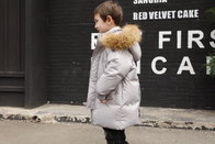 Brand Kids Clothes Wholesale Boutique Candy Color Long Coats Boys Winter Comfy Cheap Down Jacket supplier
