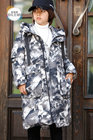 Bilemi Boys Parka Hooded Fashion Designer Handsome Children Down Coat Kids Winter Jacket supplier