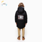 Cheap Boys Clothes Winter Keep Warm Coat Go Outdoors Windproof Padded Kids Winter Long Boys Hooded Down Jacket supplier