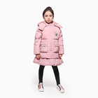 Wholesale Children'S Boutique 12M - 4T Pink Warm Down Outerwear Hooded Kids Clothes Winter Long Winter Coats Kids Girls supplier