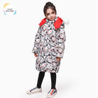 Best Selling Outdoor Windproof Hooded Latest Winter Warmest Down Filled Jacket Girl Kids Coat supplier