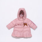 China Suppliers Kids Fashion New Design Thermal Winter Hooded Quilted Down Girls Cute Jacket supplier
