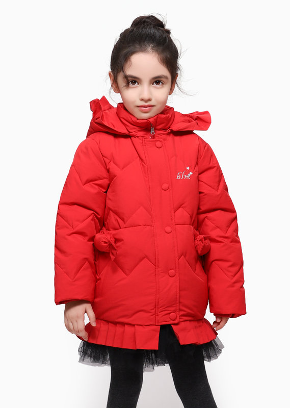 Down Jacket Manufacturer Child Wear Zipper Super Warm High Quality Coat Winter Jacket Girls Parka supplier